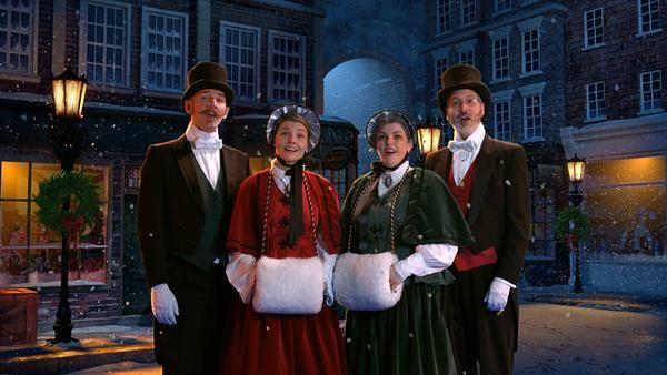 Deck the Halls - Christmas Carolers - AtmosFX Digital Decorations