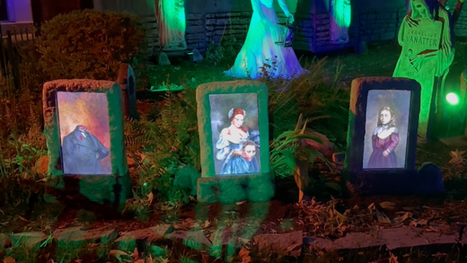 AtmosFAN Reimagines ‘UnLiving Portraits’ in Cemetery – AtmosFX Digital ...