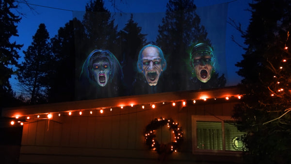 Great Ways to use ‘Halloween Hosts’ – AtmosFX Digital Decorations