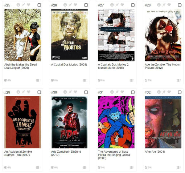 The Big List of Zombie Content (or What To Watch This Weekend ...