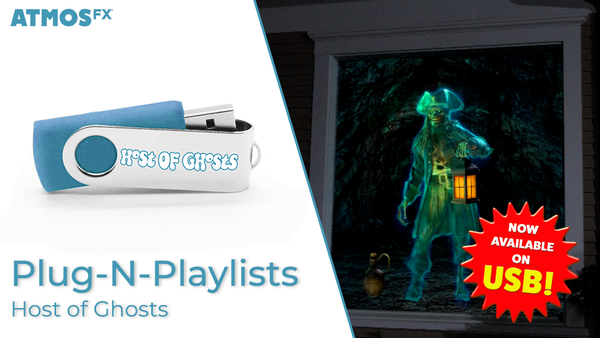 Host of Ghosts Plug-n-PlayList - AtmosFX Digital Decorations