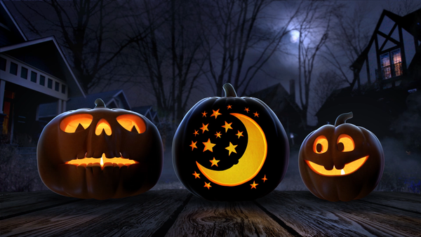 Pumpkins at Play - Jack-O'-Lantern Jamboree 4 - AtmosFX Decorations ...