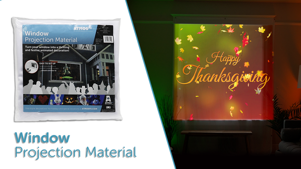 Window Projection Material - AtmosFX Digital Decorations