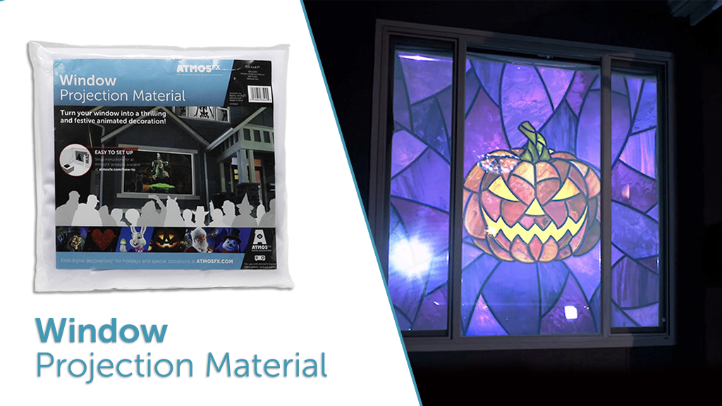 AtmosFX Digital Decorations for Halloween, Christmas Special Occasions